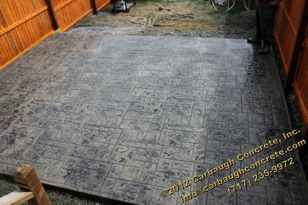 Ashlar Cut Stone - Stamped Concrete - Hanover PA | Carbaugh Concrete ...